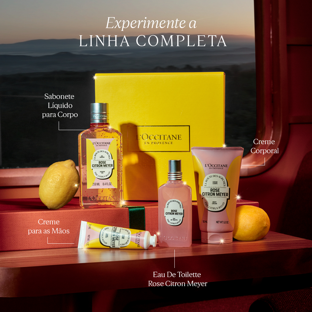 Sabonete Líquido Corporal Rose Citron Meyer 250ml | L'Occitane en Provence